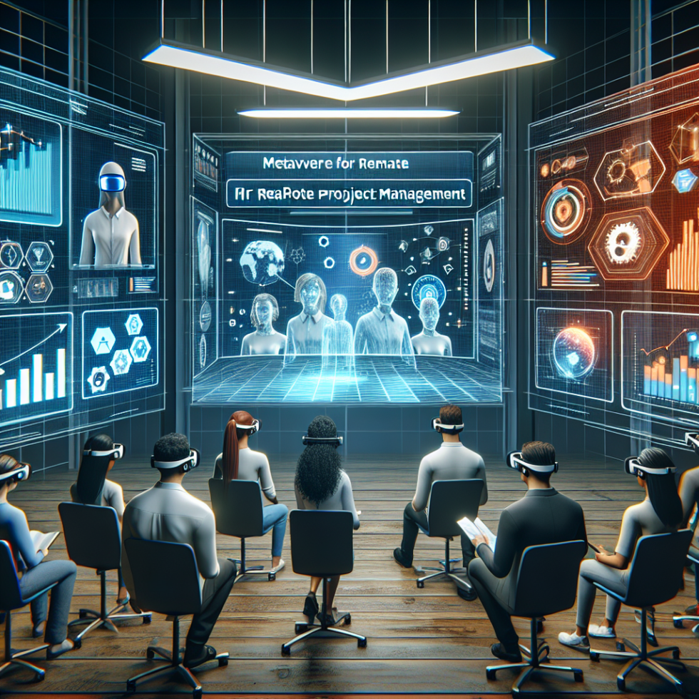 Metaverse for remote project management